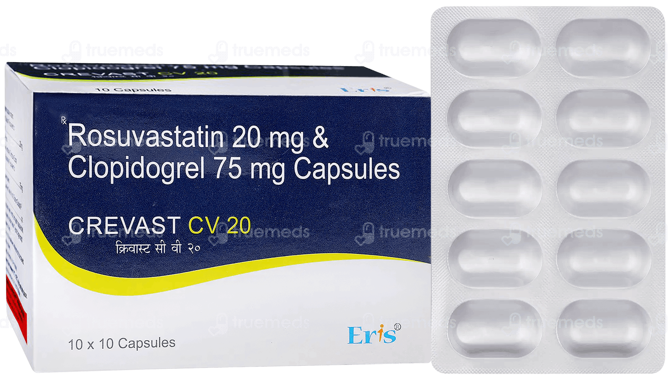Crevast Cv 20/75 MG | Order Crevast Cv 20/75 MG Capsule Online at Truemeds