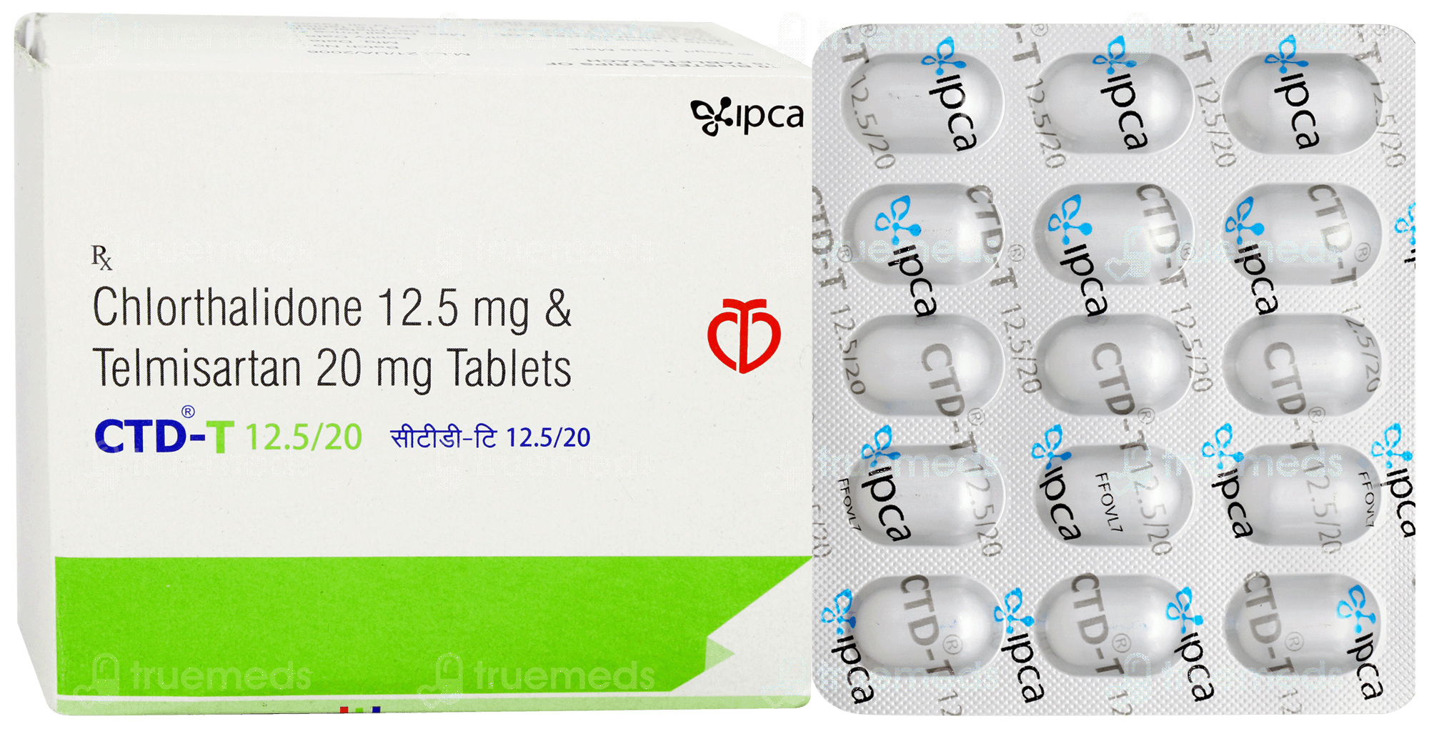 Ctd T 20/12.5 Tablet 15: Uses, Side Effects, Price & Substitutes