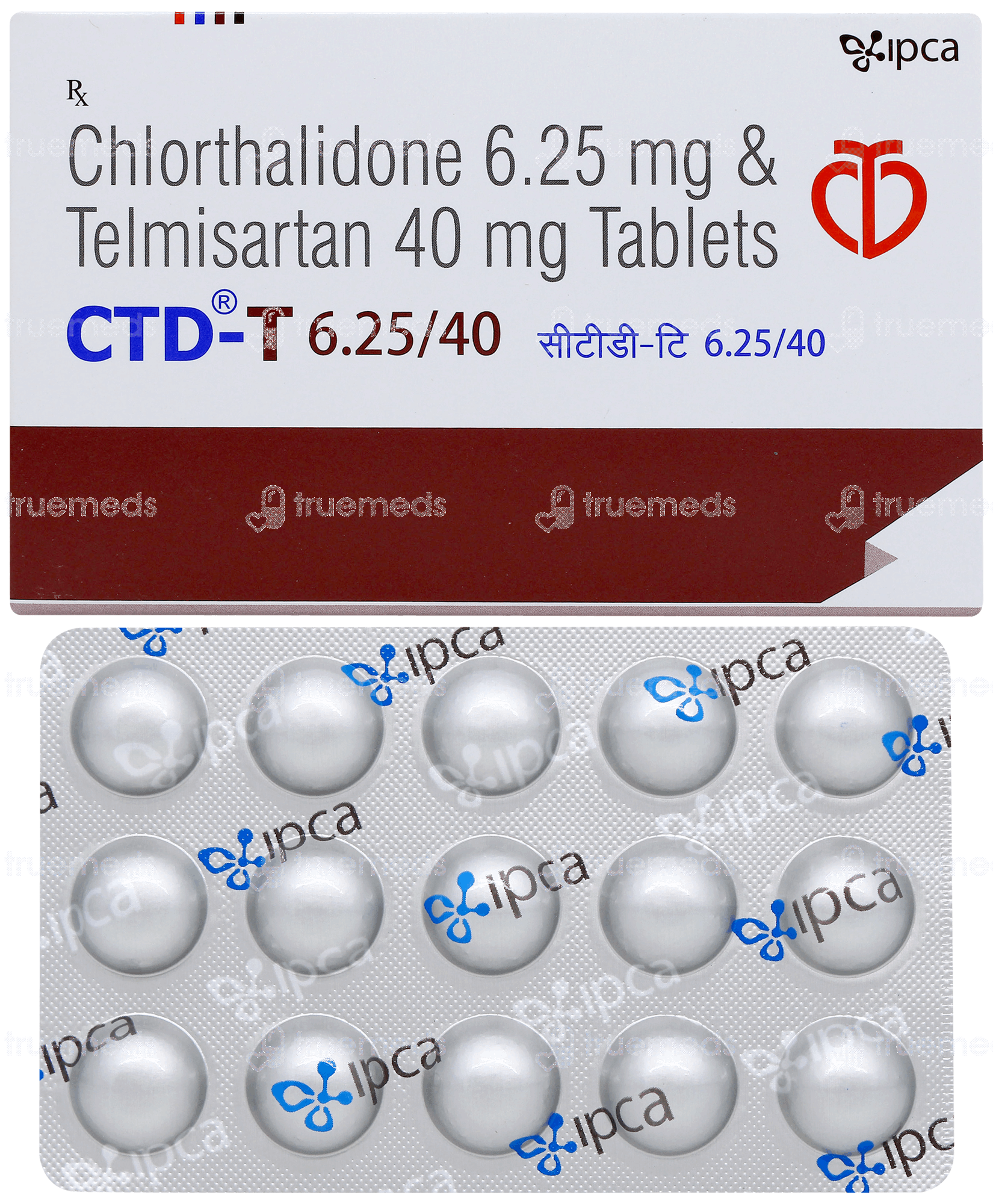 Ctd T 6.25/40 Tablet 15: Uses, Side Effects, Price & Substitutes