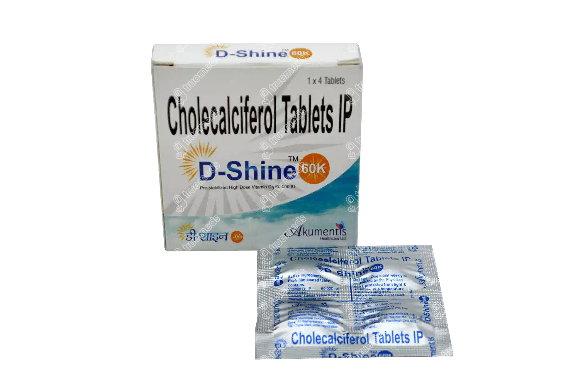 D Shine 60k Tablet 4: Uses, Side Effects, Price & Substitutes