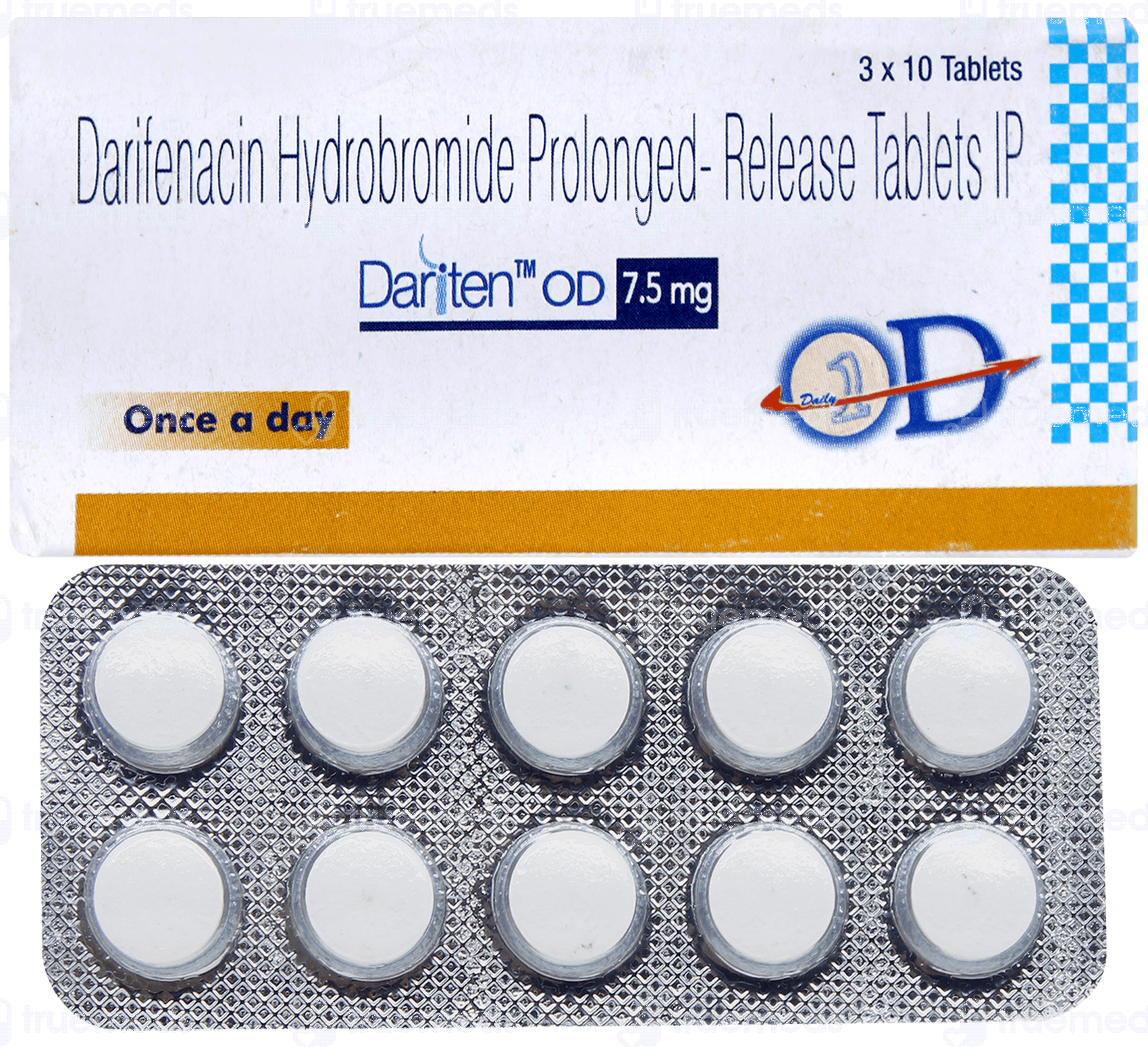 Dariten Od 7.5 MG | Order Dariten Od 7.5 MG Tablet Online at Truemeds