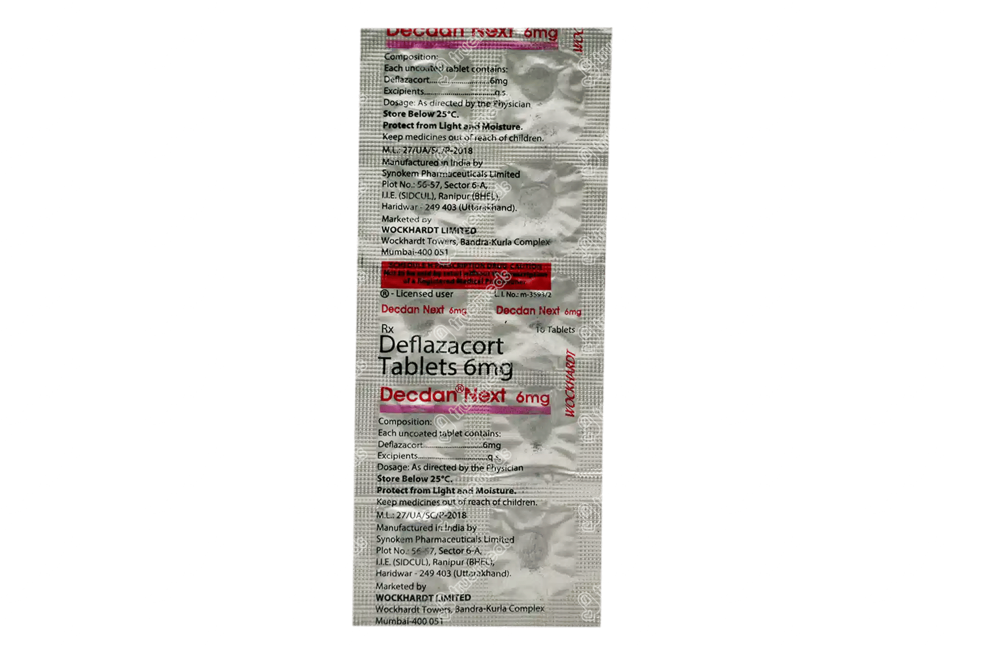 Decdan Next 6mg Tablet 10: Uses, Side Effects, Price & Substitutes