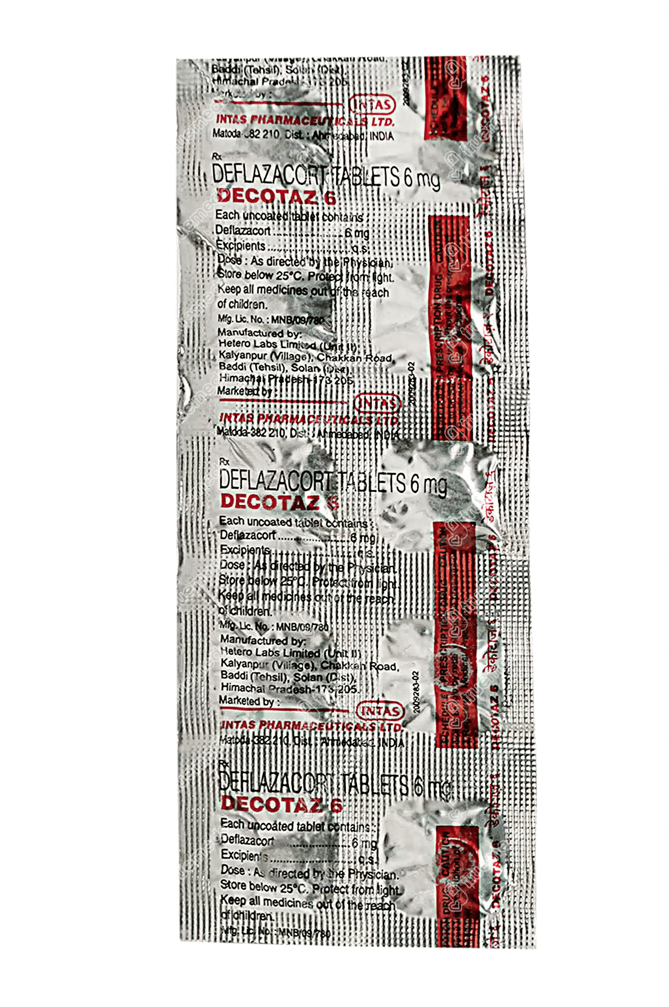 Decotaz 6 Tablet: Uses, Side Effects, Price & Substitutes