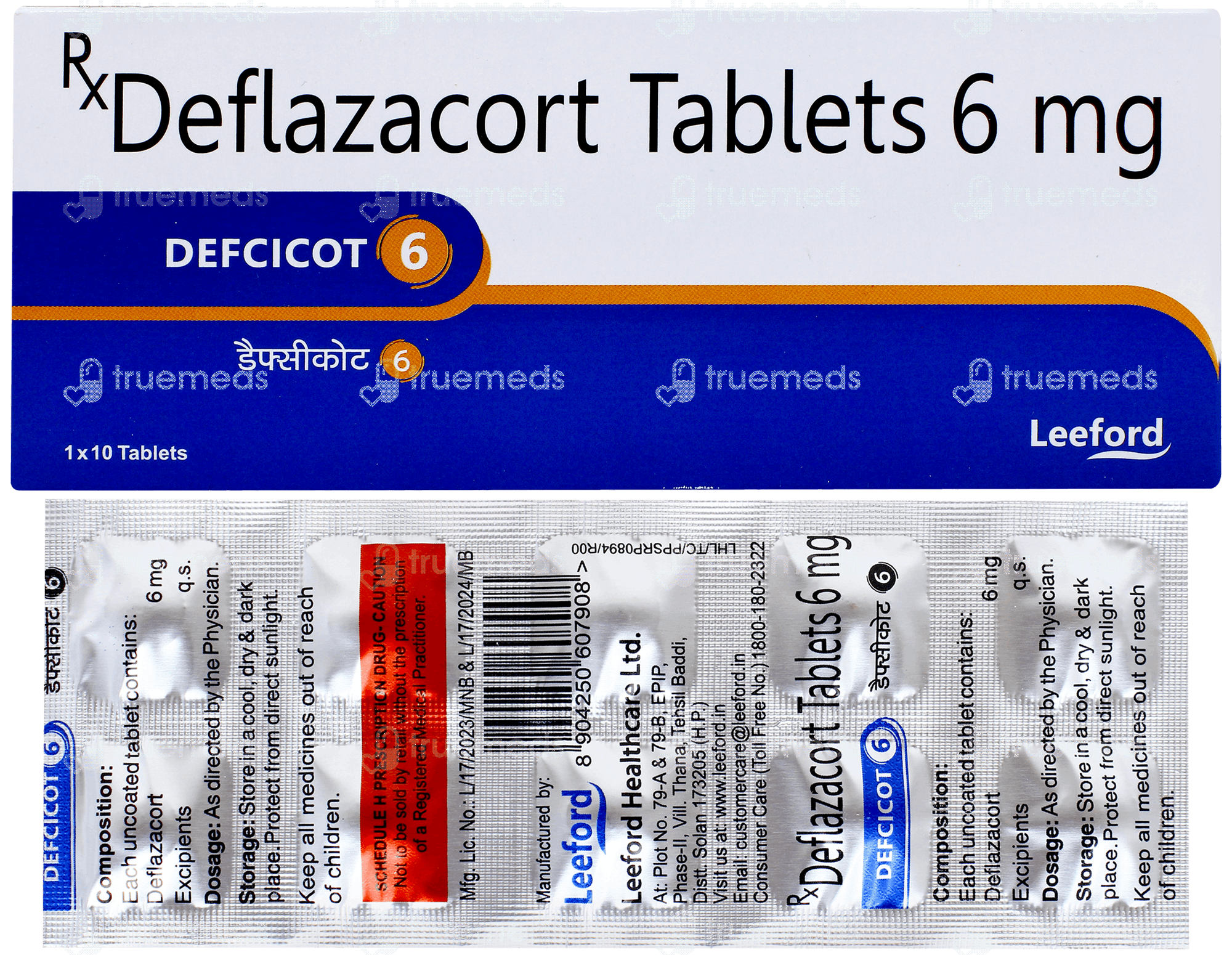Defcicot 6 Tablet 10: Uses, Side Effects, Price & Substitutes