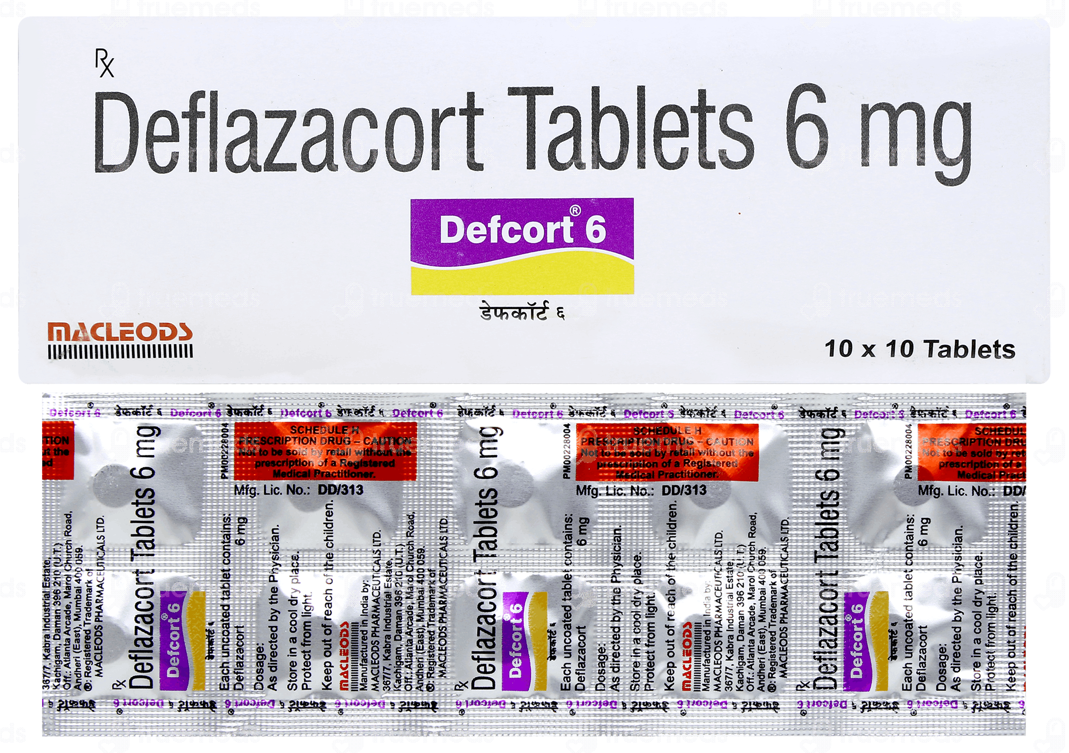 Defcort 6 Tablet: Anti-Inflammatory and Steroidal Medication