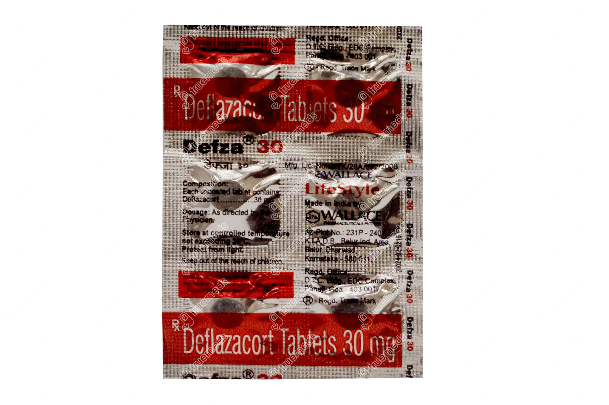 Defza 30 Tablet 6: Uses, Side Effects, Price & Substitutes