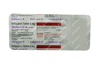 Delacort 6 Mg Tablet 10 - Uses, Side Effects, Dosage, Price | Truemeds