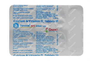 Densical 500 Mg/500iu | Order Densical 500 Mg/500iu Tablet Online at ...