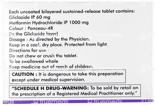 Dianorm M Od 1000 Tablet: Uses, Side Effects, Price & Substitutes