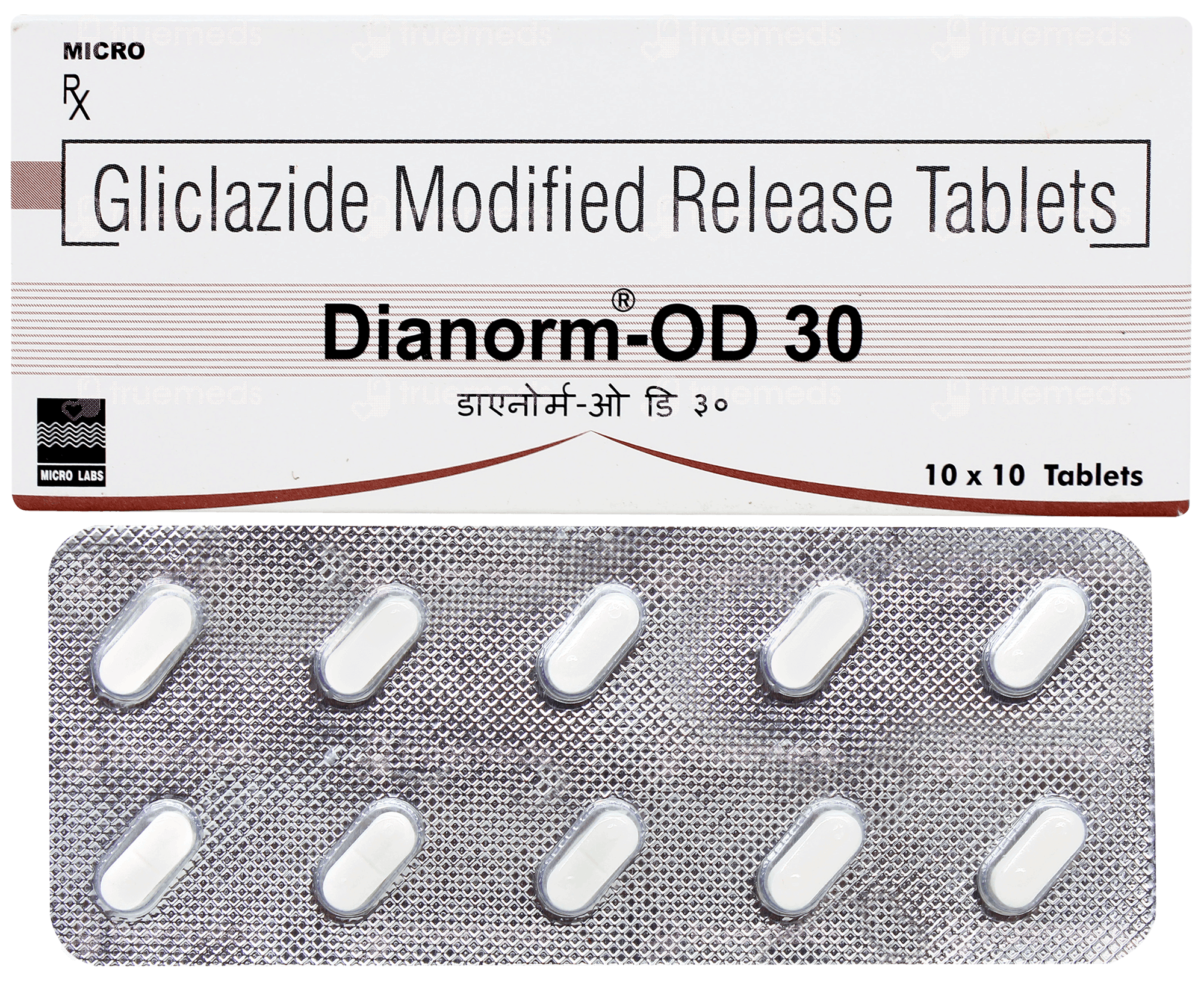 Dianorm Od 30 MG | Order Dianorm Od 30 MG Tablet Mr Online at Truemeds