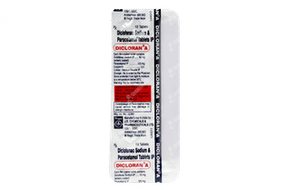 Dicloran A 50/325 MG | Order Dicloran A 50/325 MG Tablet Online at Truemeds