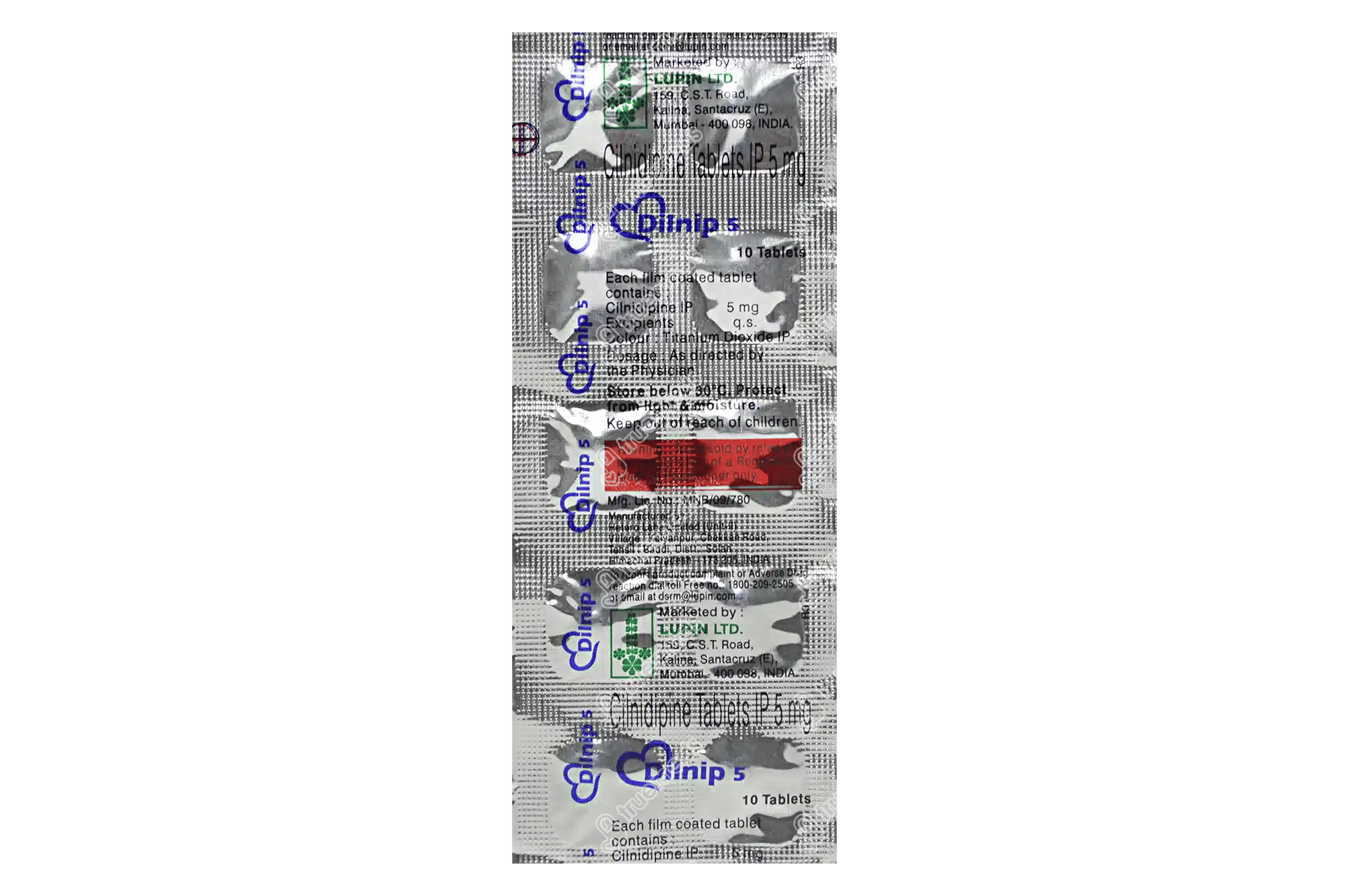 Dilnip 5 Tablet 10: Uses, Side Effects, Price & Substitutes