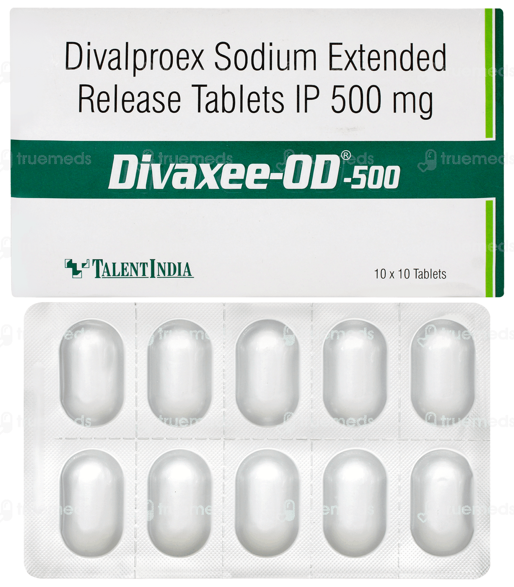 Divaxee Od 500 Tablet 10: Uses, Side Effects, Price & Substitutes