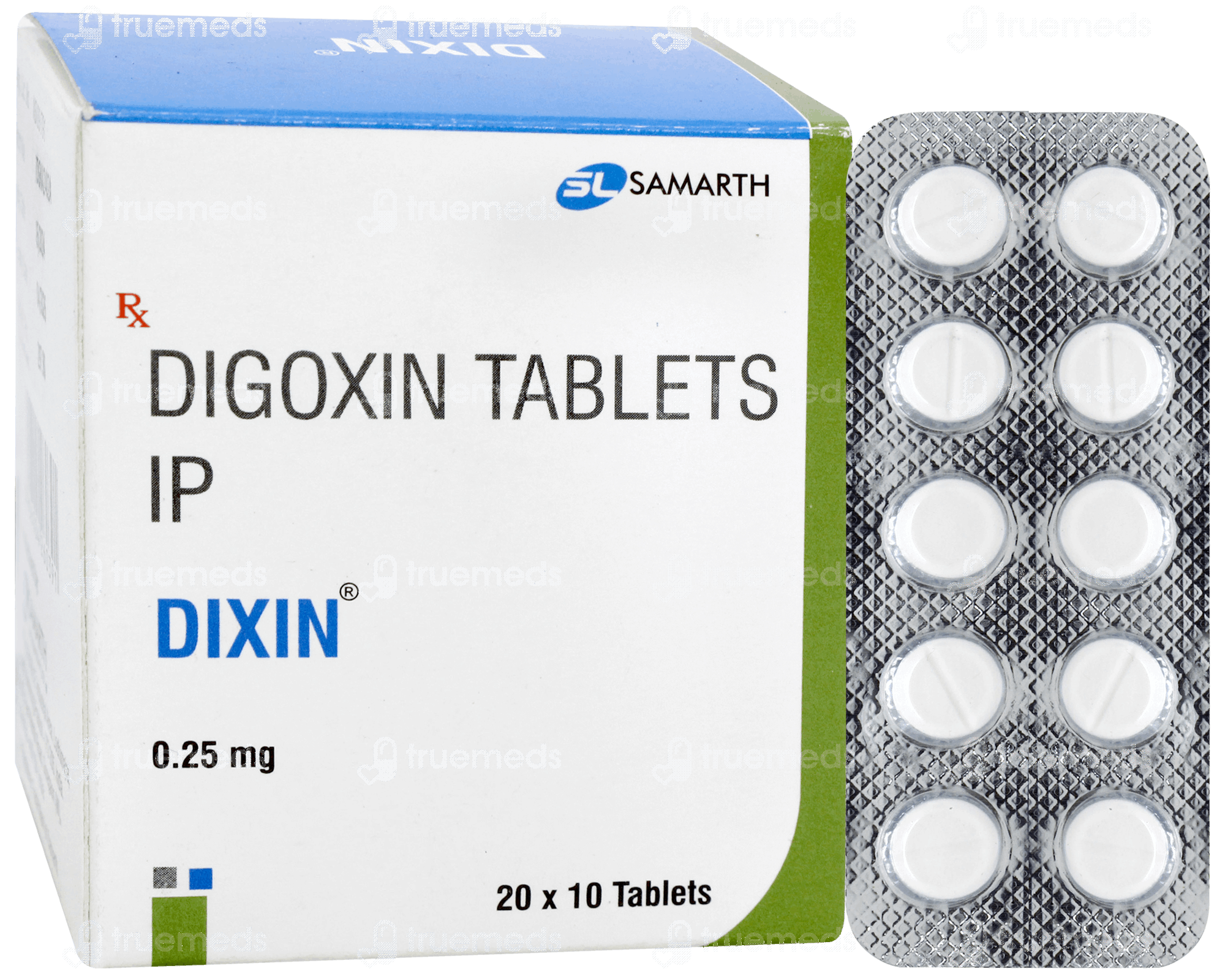 Dixin 0.25 MG | Order Dixin 0.25 MG Tablet Online at Truemeds