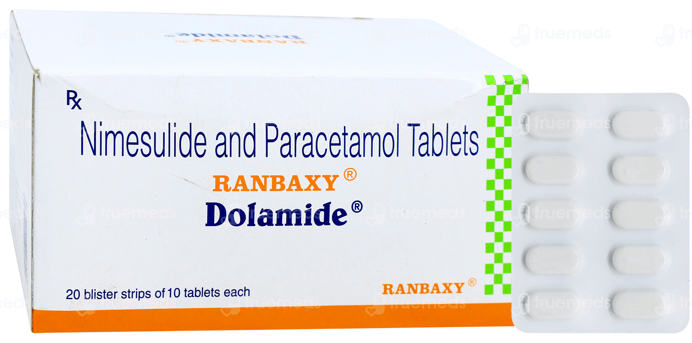 Dolamide 100325 Mg Tablet 10 - Uses, Side Effects, Dosage, Price | Truemeds