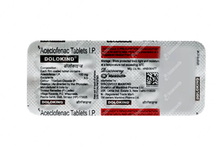 Dolokind 100 Mg Tablet 10 - Uses, Side Effects, Dosage, Price | Truemeds