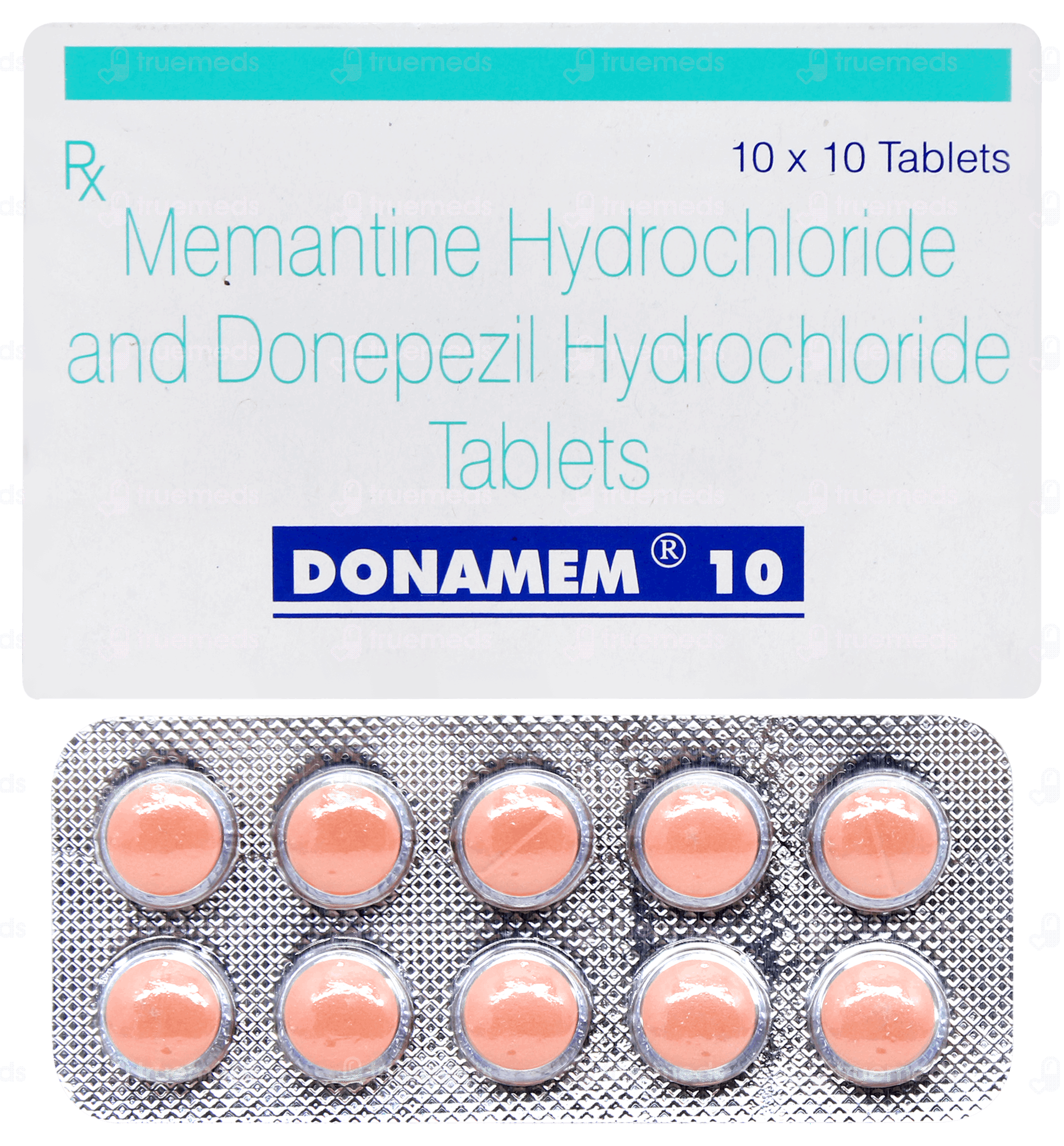 Donamem 105 Mg Tablet 10 - Uses, Side Effects, Dosage, Price | Truemeds