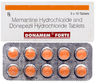Donamem Forte Tablet 10 - Uses, Side Effects, Dosage, Price | Truemeds