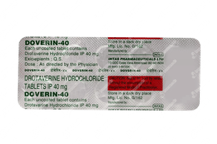 Doverin 40 MG | Order Doverin 40 MG Tablet Online at Truemeds