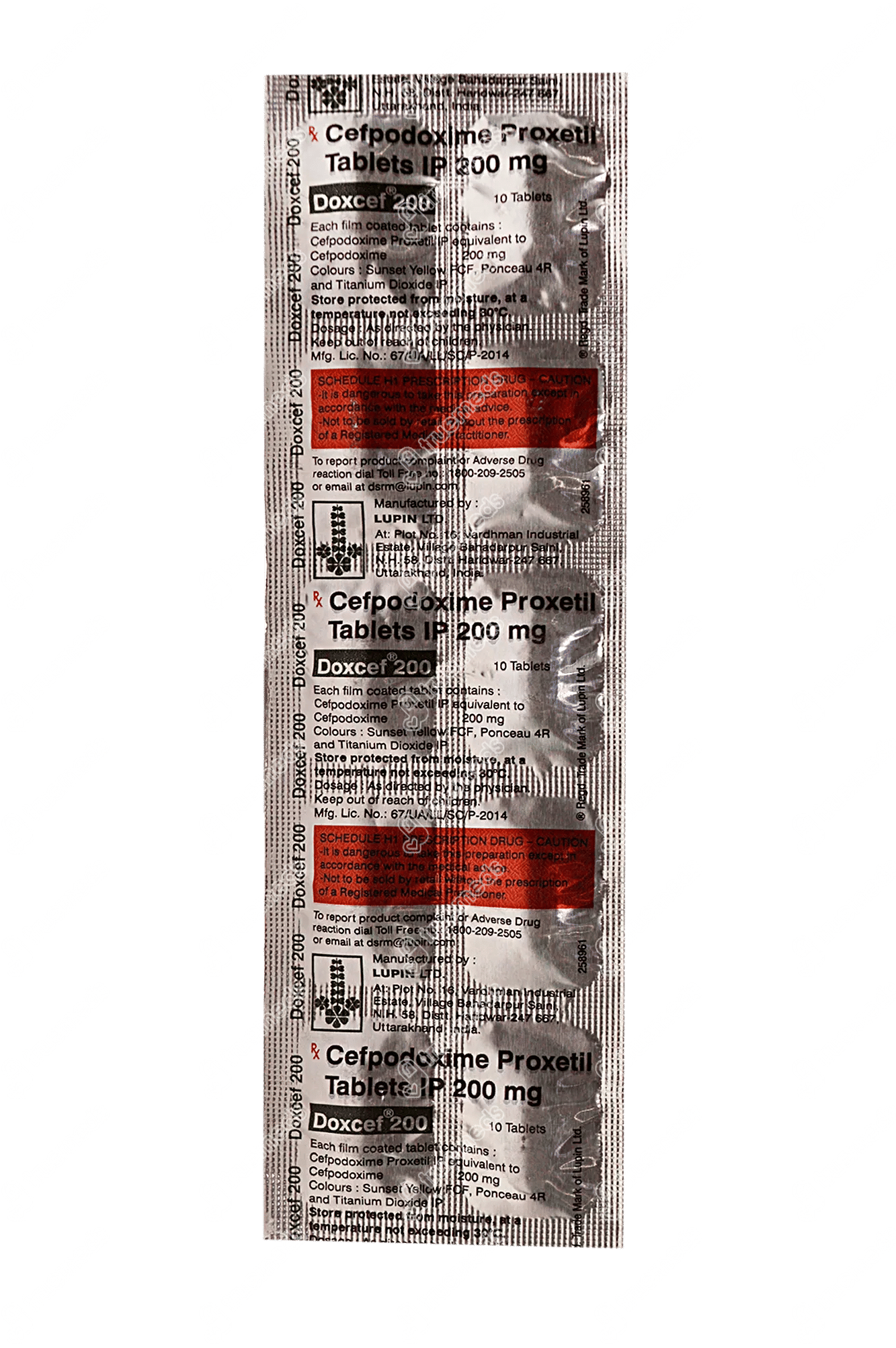 Doxcef 200 Tablet: Uses, Side Effects, Price & Substitutes