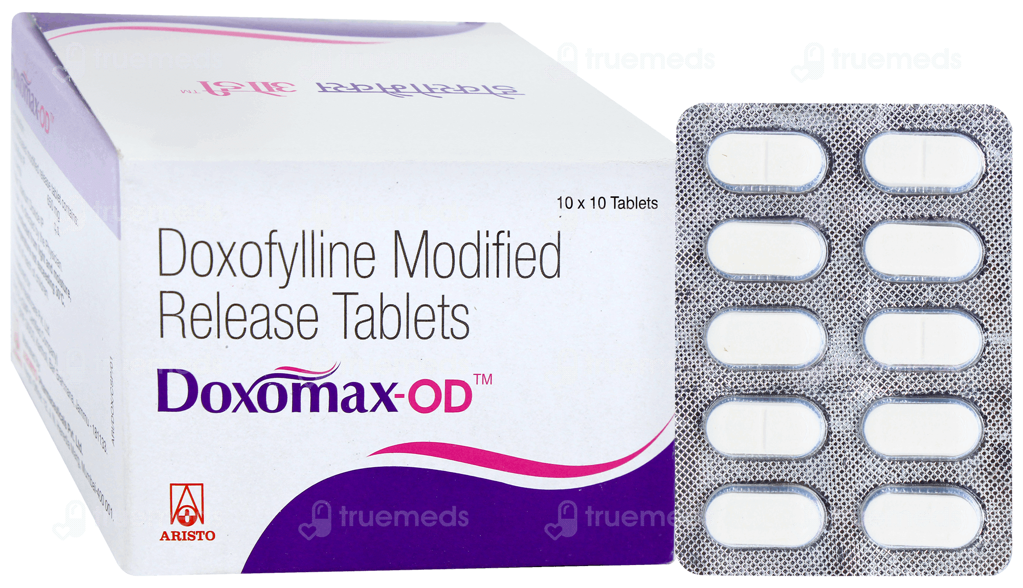 Doxomax Od 650 MG | Order Doxomax Od 650 MG Tablet Mr Online at Truemeds
