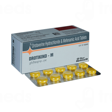 Drotikind M Tablet – Gastrointestinal Disorder Treatment