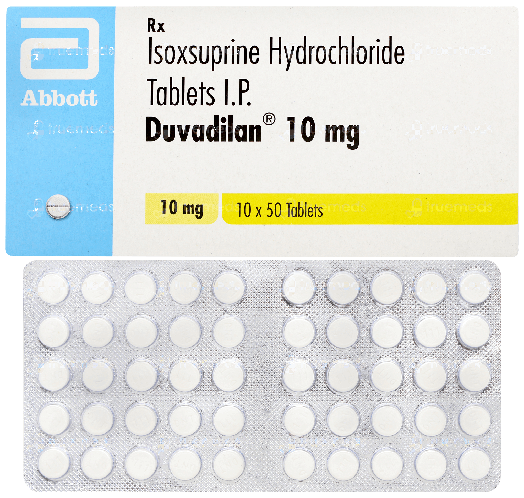 Duvadilan 10mg Tablet – Blood Vessel Treatment