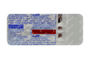 Dynapar 50325 Mg Tablet 10 - Uses, Side Effects, Dosage, Price | Truemeds