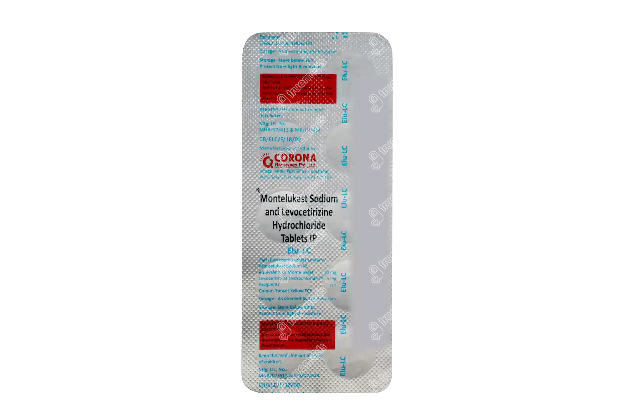 Elu Lc 10/5 MG | Order Elu Lc 10/5 MG Tablet Online at Truemeds