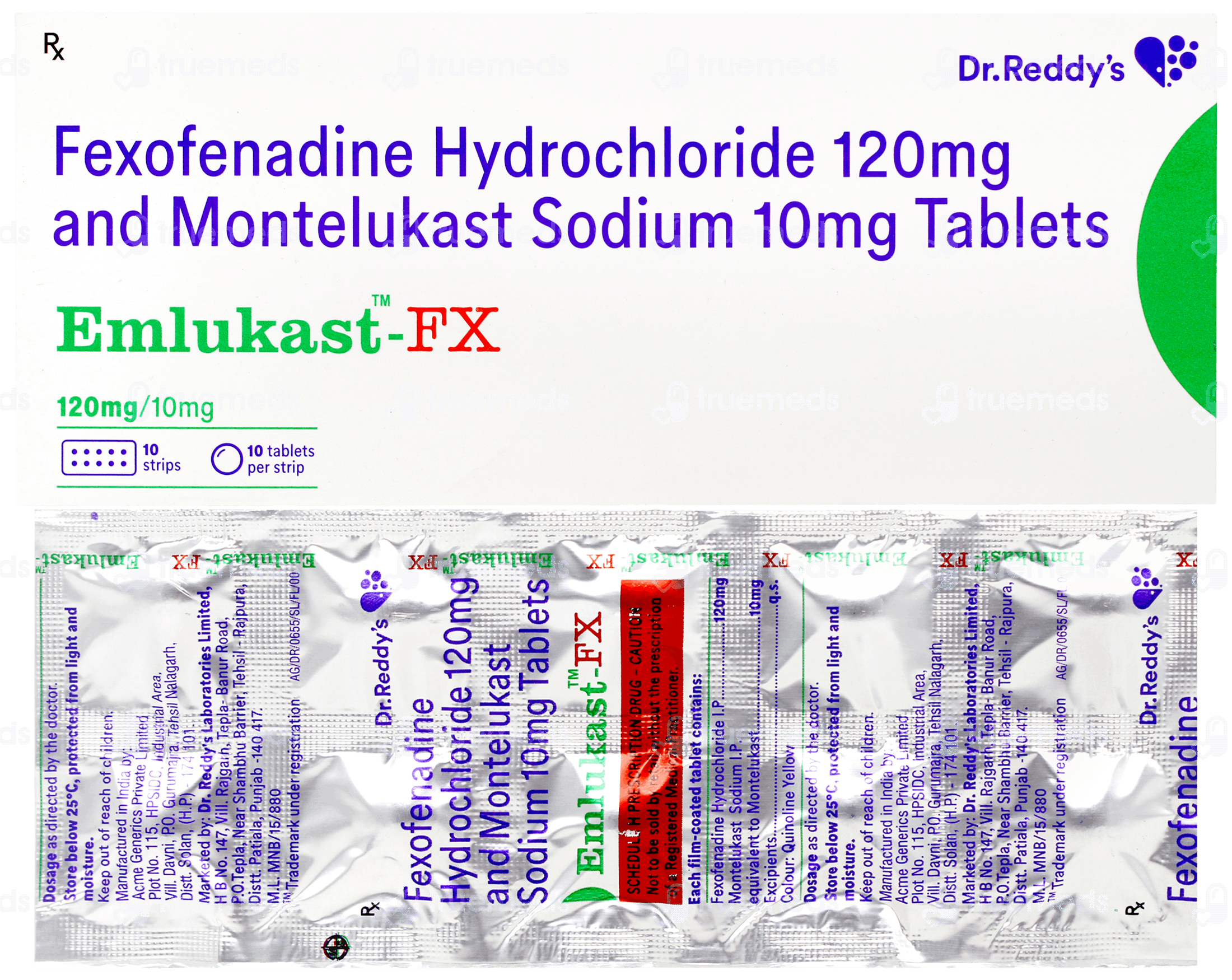 Emlukast Fx Tablet: Uses, Side Effects, Price & Substitutes