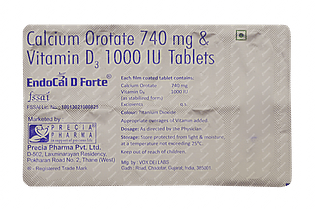 Endocal D Forte 740 Mg/1000 IU | Order Endocal D Forte 740 Mg/1000 IU ...