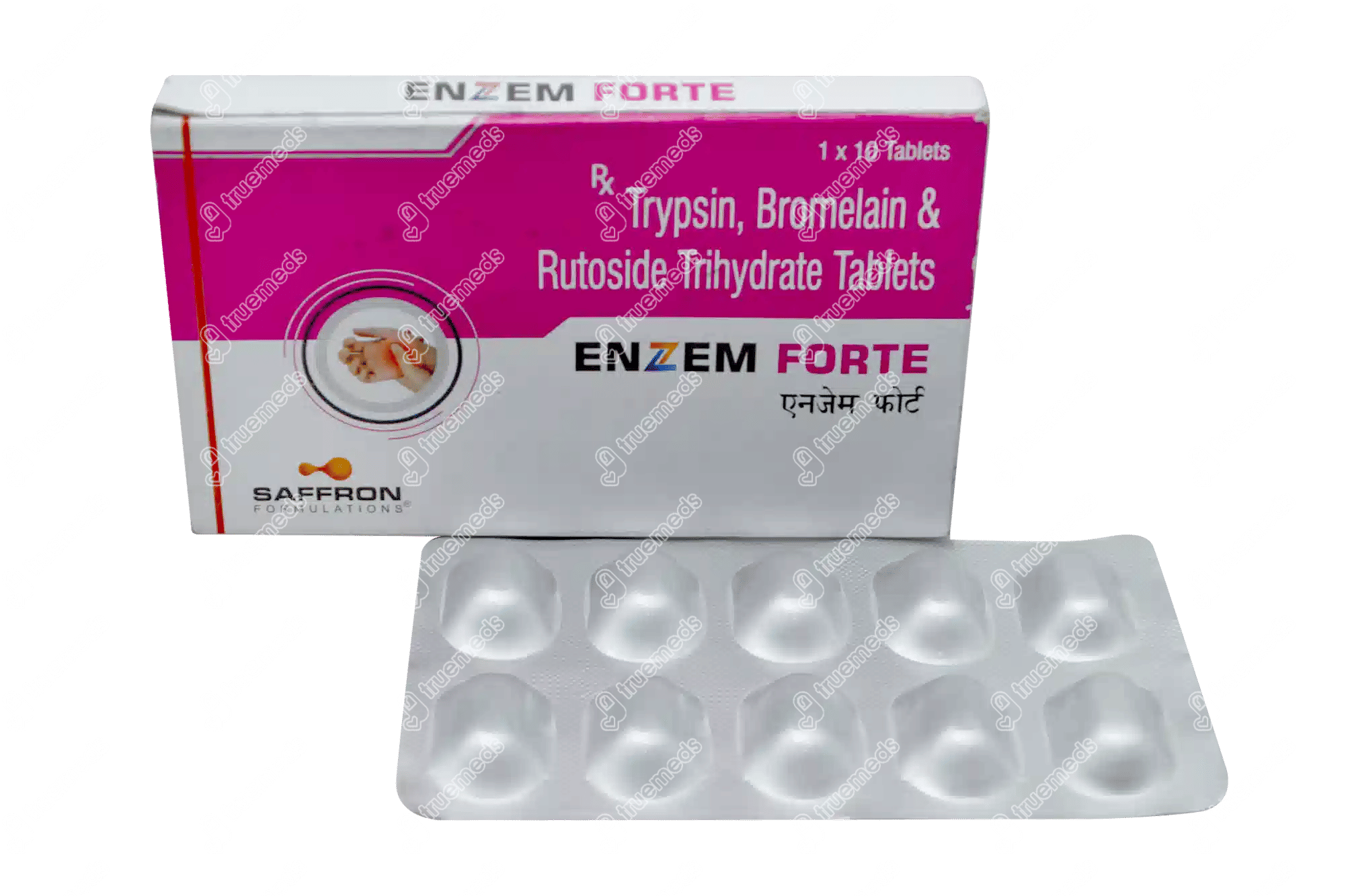 Enzem Forte 96/200/180 MG | Order Enzem Forte 96/200/180 MG Tablet ...