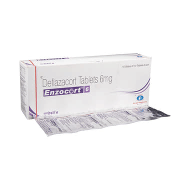 Enzocort 6 Tablet 10: Uses, Side Effects, Price & Substitutes