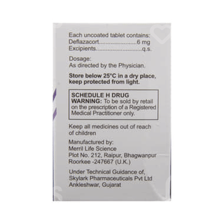 Enzocort 6 Tablet 10: Uses, Side Effects, Price & Substitutes