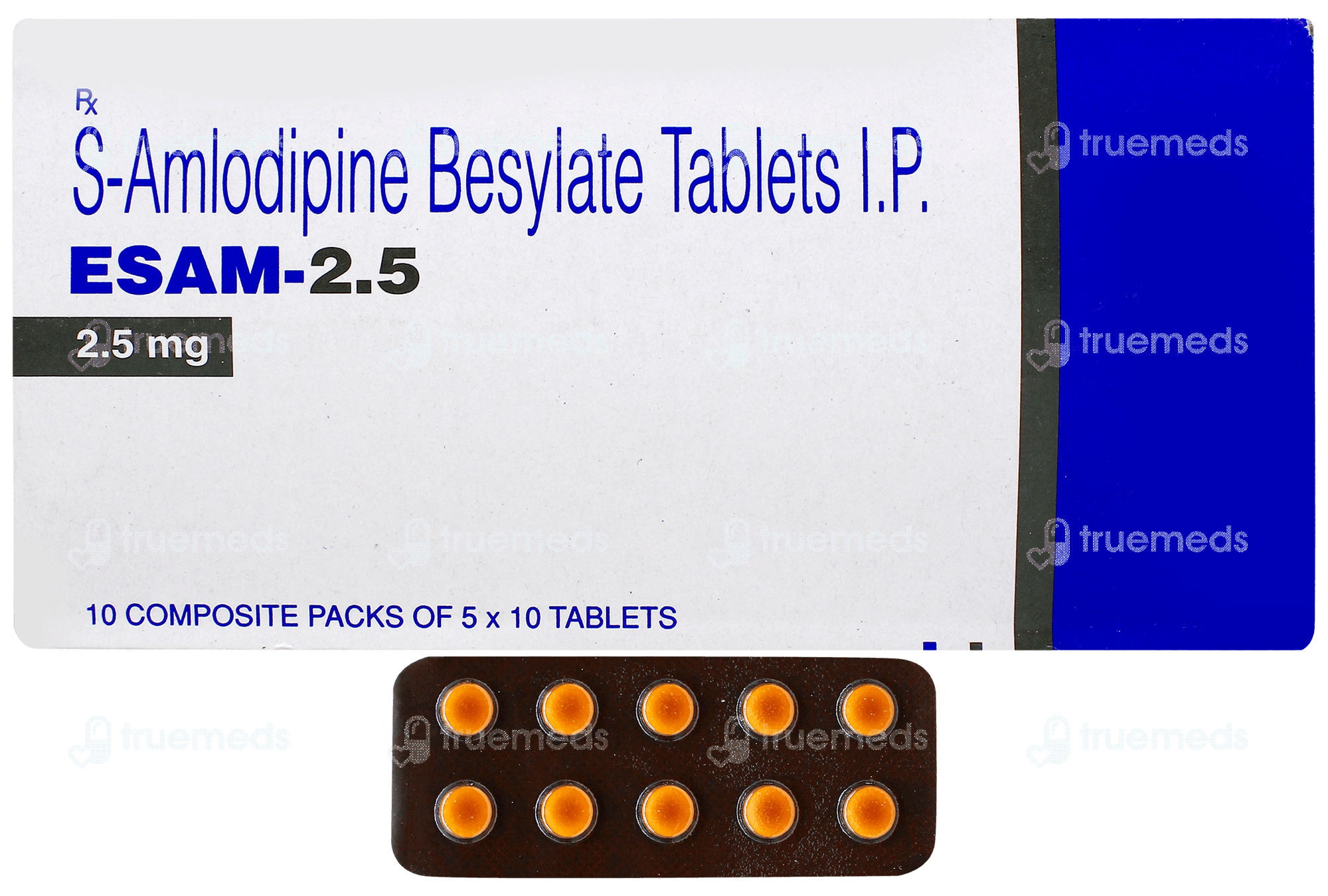 Esam 2.5 MG | Order Esam 2.5 MG Tablet Online at Truemeds
