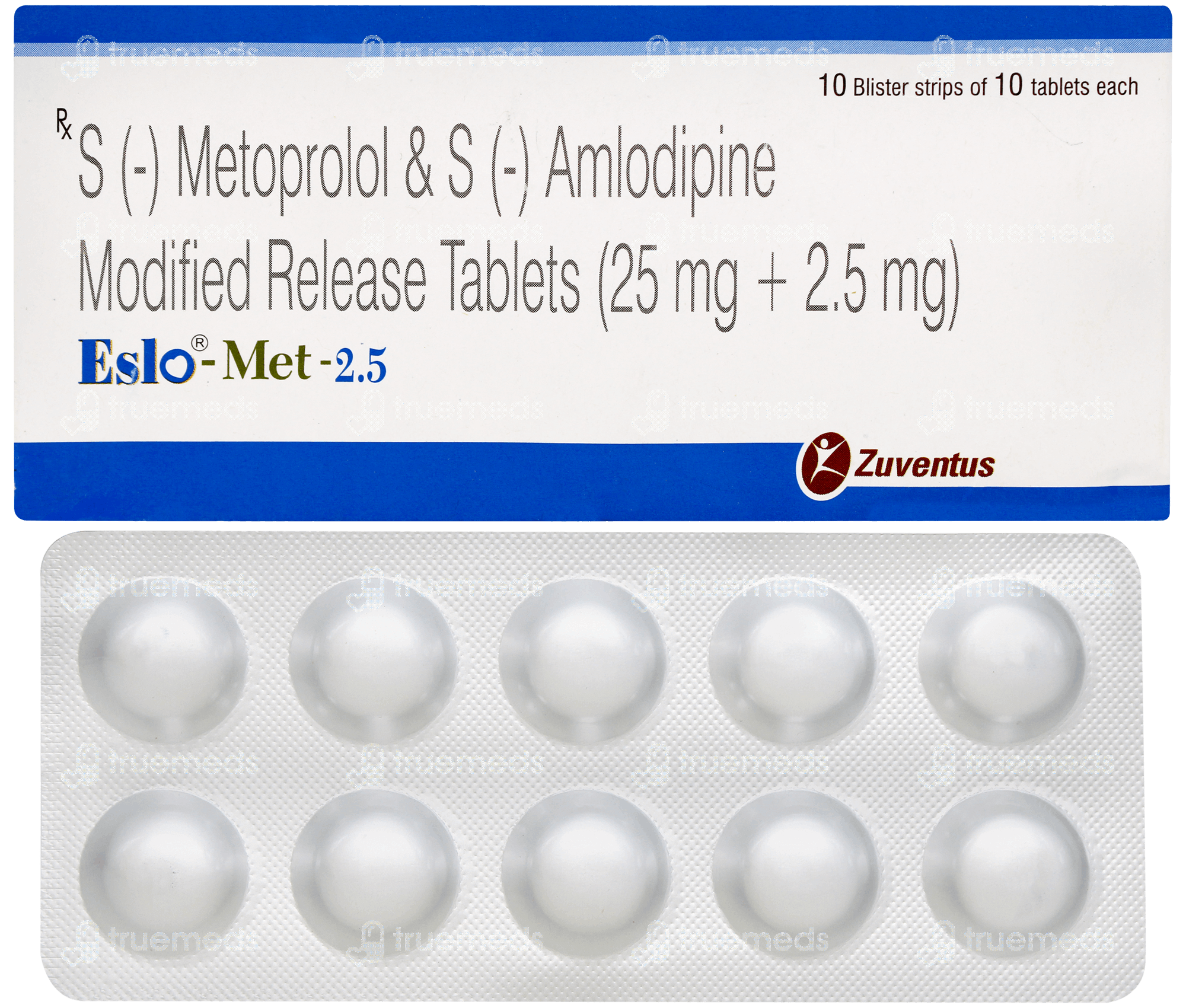 Eslo Met 25/2.5 MG Pr | Order Eslo Met 25/2.5 MG Tablet Pr Online at ...