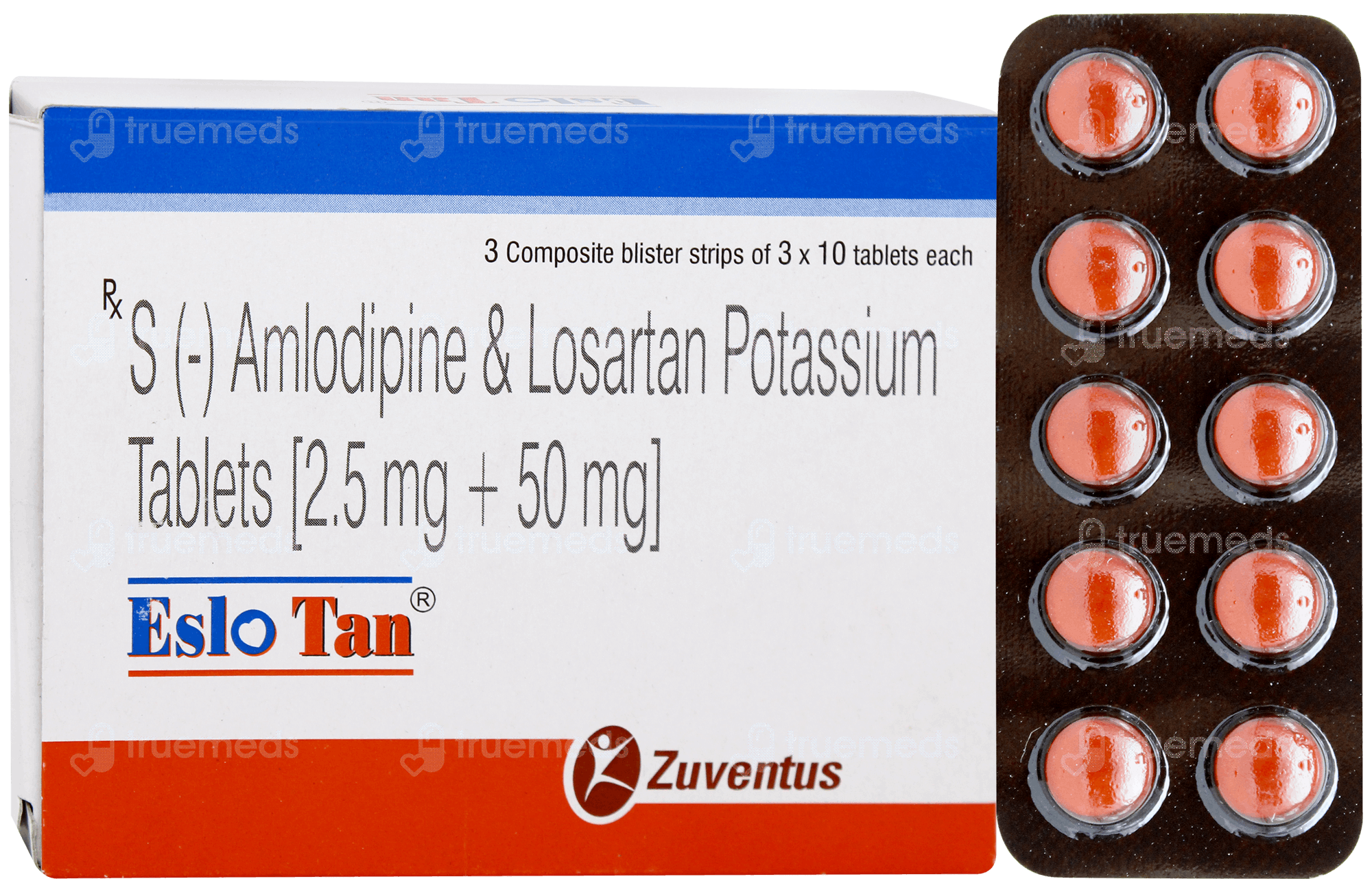 Eslo Tan 50/2.5 MG | Order Eslo Tan 50/2.5 MG Tablet Online at Truemeds
