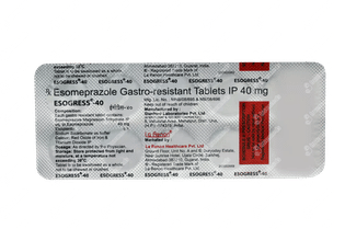 Esogress 40 MG | Order Esogress 40 MG Tablet Online at Truemeds