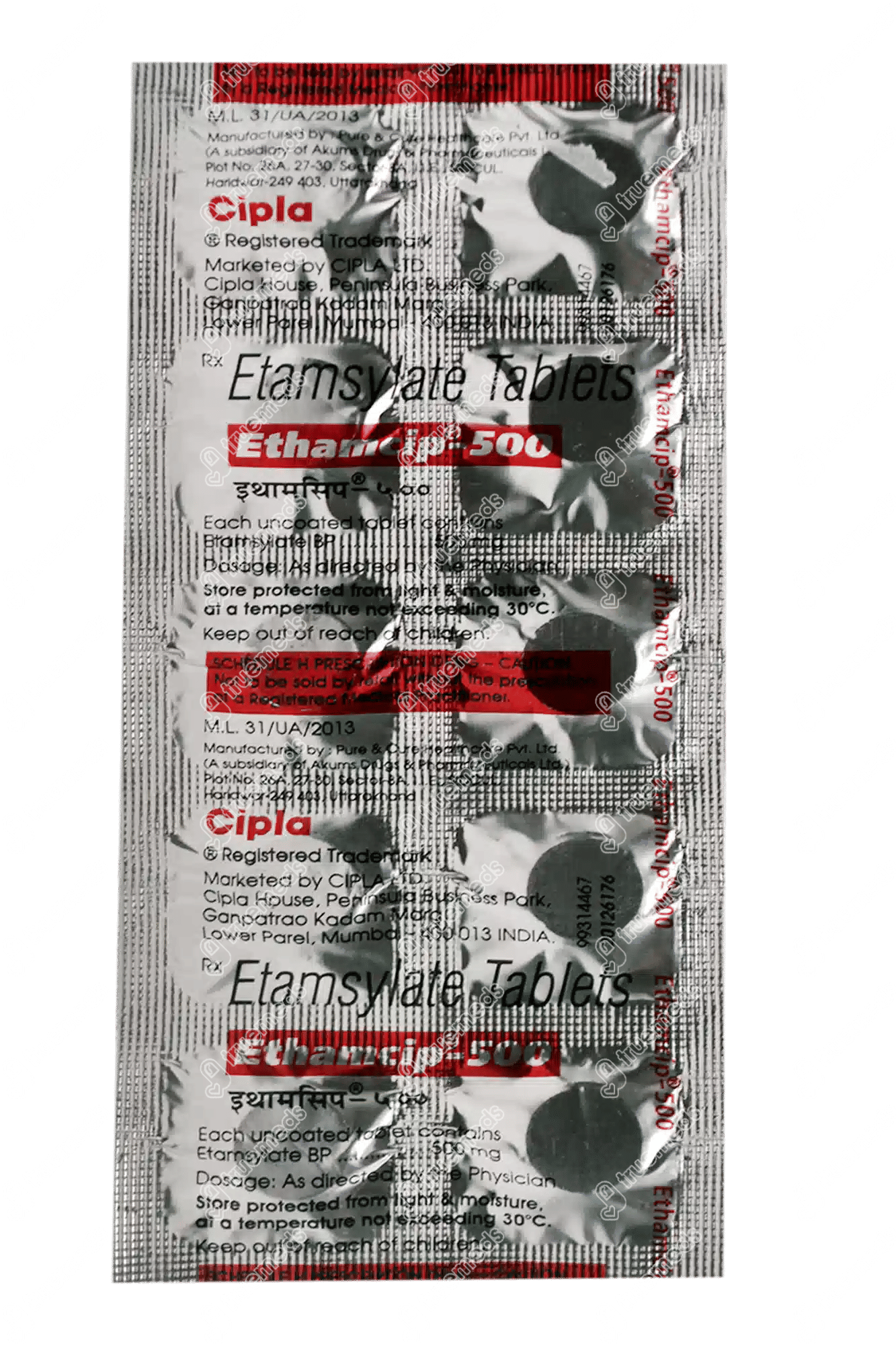 Ethamcip 500 Tablet – Bleeding Management