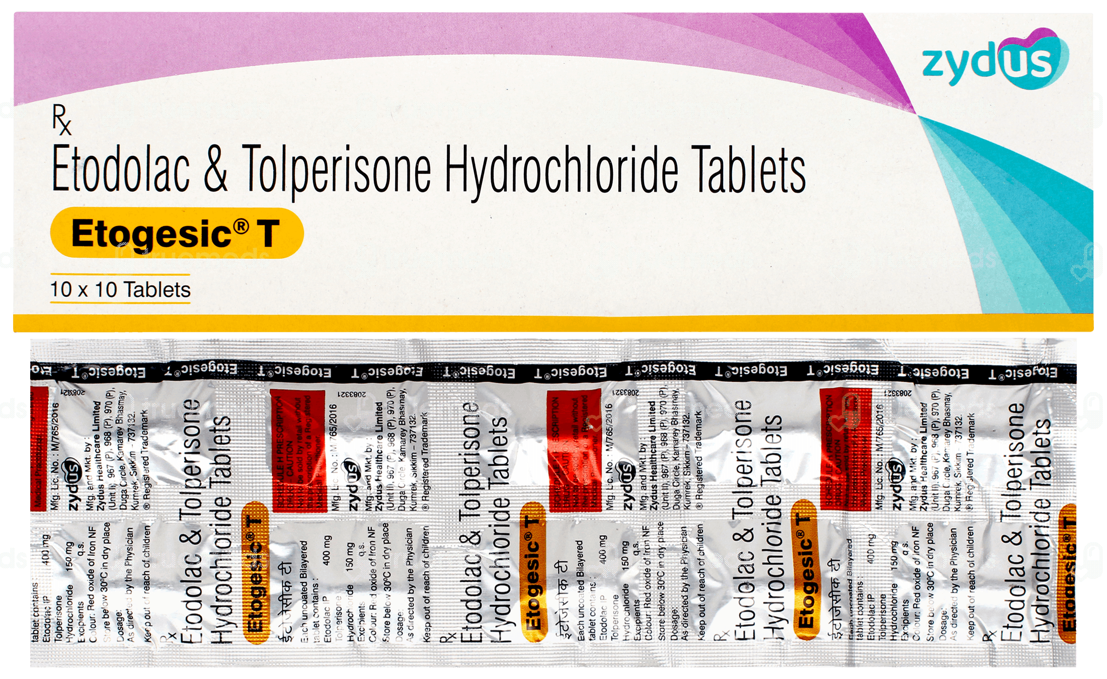 Etogesic T 400150 Mg Tablet 10 - Uses, Side Effects, Dosage, Price ...