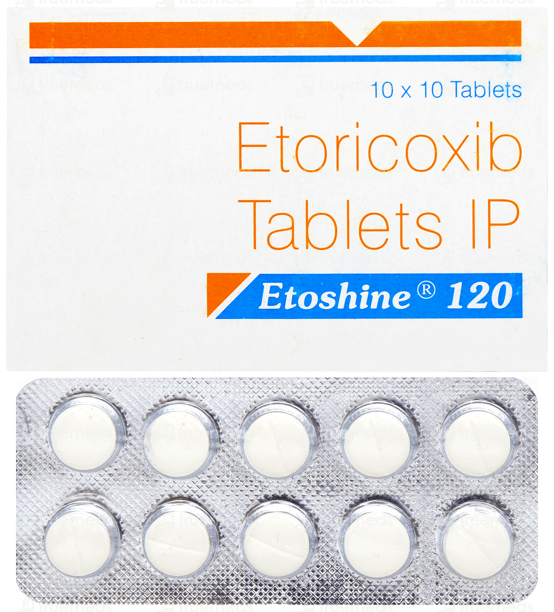 Etoshine 120 MG | Order Etoshine 120 MG Tablet Online at Truemeds