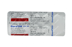 Etova 200 MG Tablet 10 - Uses, Side Effects, Dosage, Price | Truemeds