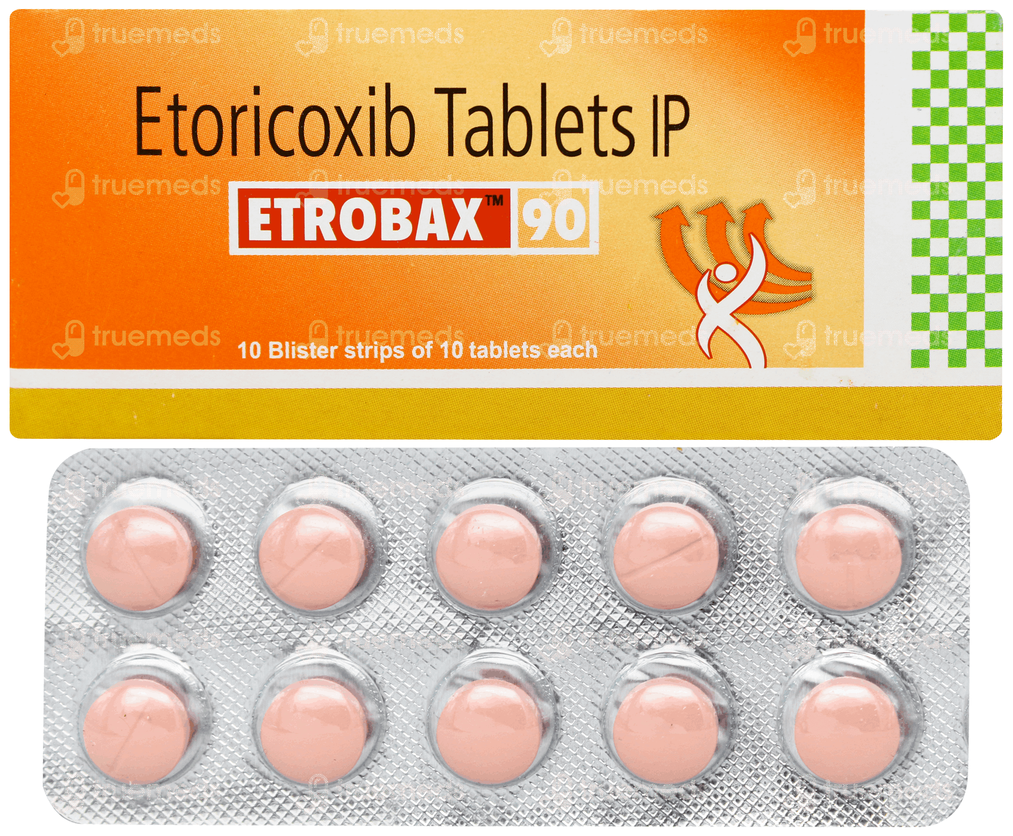 Etrobax 90 Tablet 10: Uses, Side Effects, Price & Substitutes