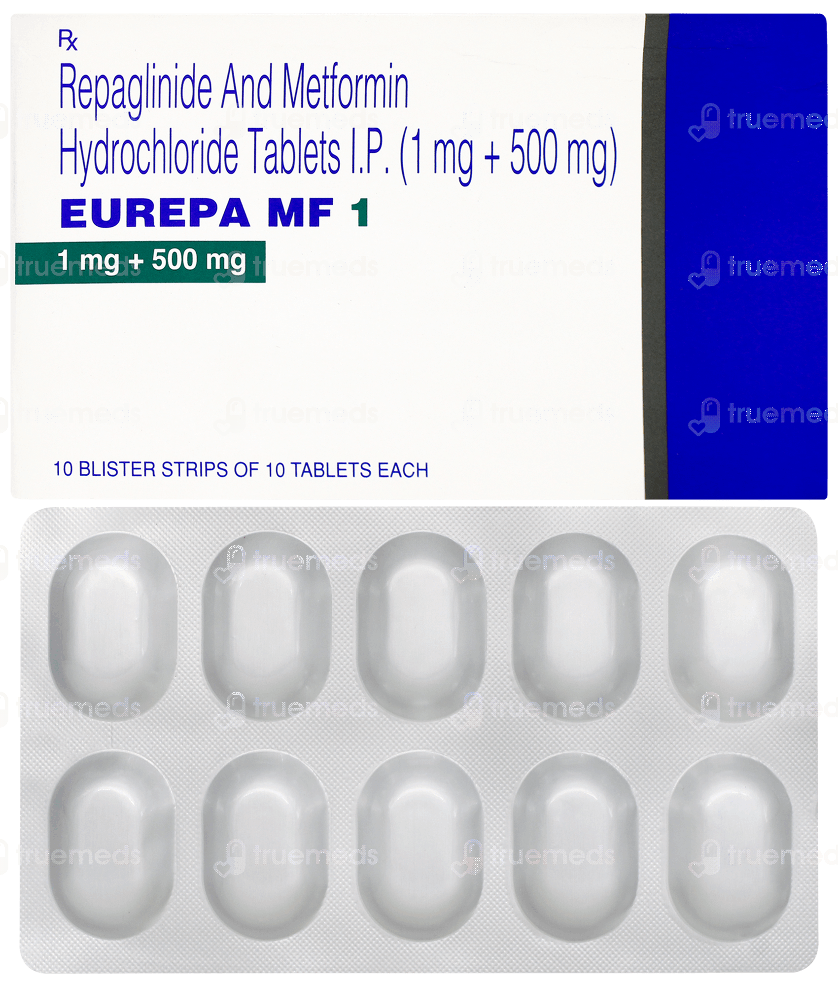 Eurepa Mf 1/500 MG | Order Eurepa Mf 1/500 MG Tablet Online at Truemeds