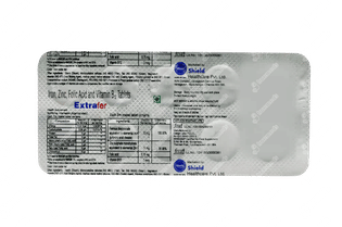 Extrafer Tablet 10 - Uses, Side Effects, Dosage, Price | Truemeds