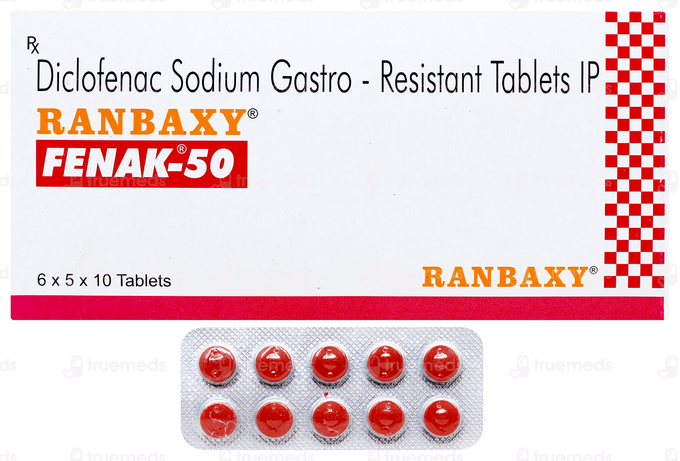 Fenak 50 MG | Order Fenak 50 MG Tablet Online at Truemeds