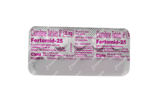 Fertomid 25 Mg Tablet 10 - Uses, Side Effects, Dosage, Price | Truemeds