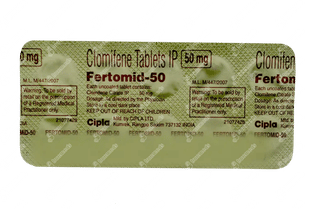 Fertomid 50 MG | Order Fertomid 50 MG Tablet Online at Truemeds