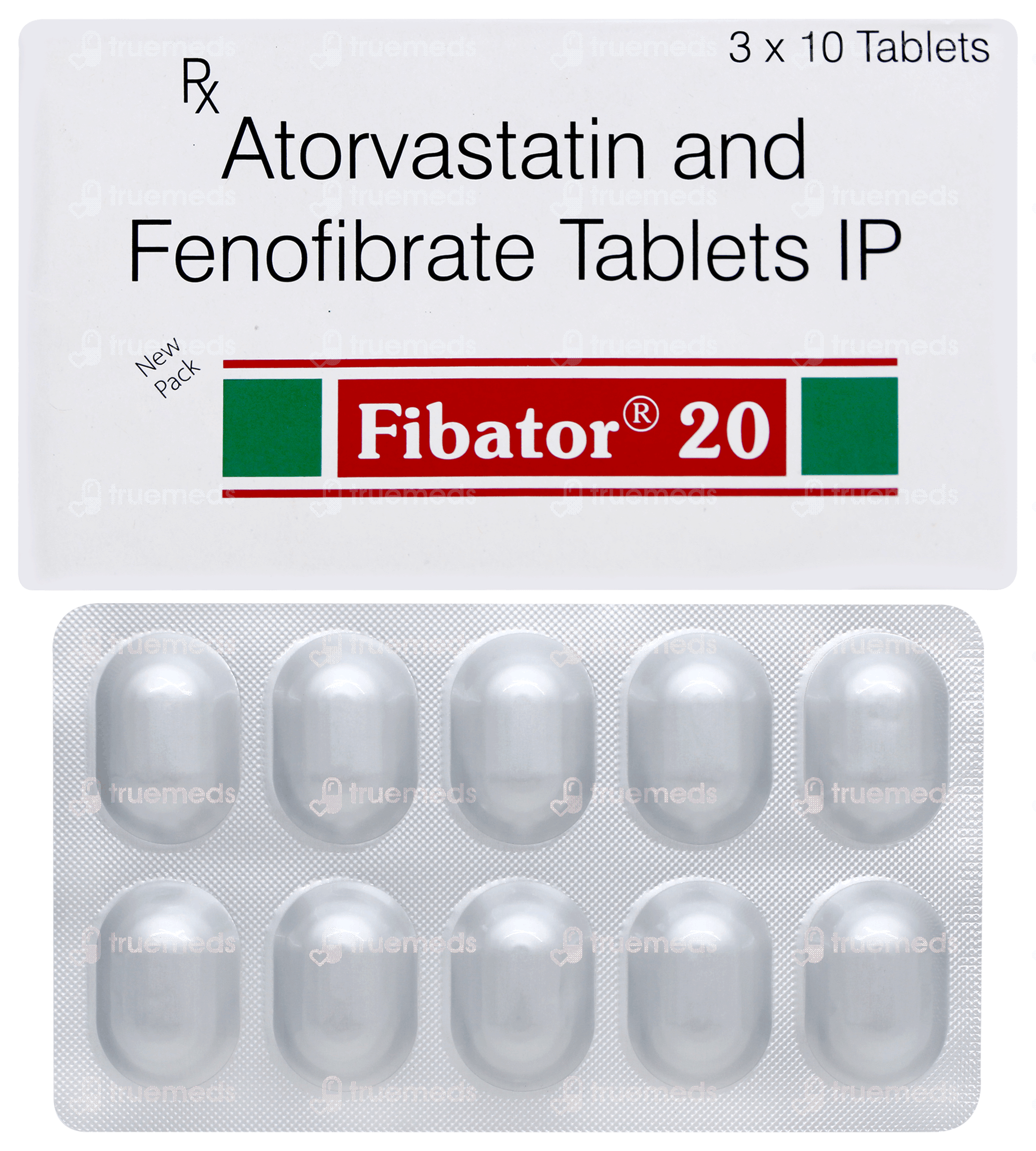 Fibator 20/145 MG | Order Fibator 20/145 MG Tablet Online at Truemeds