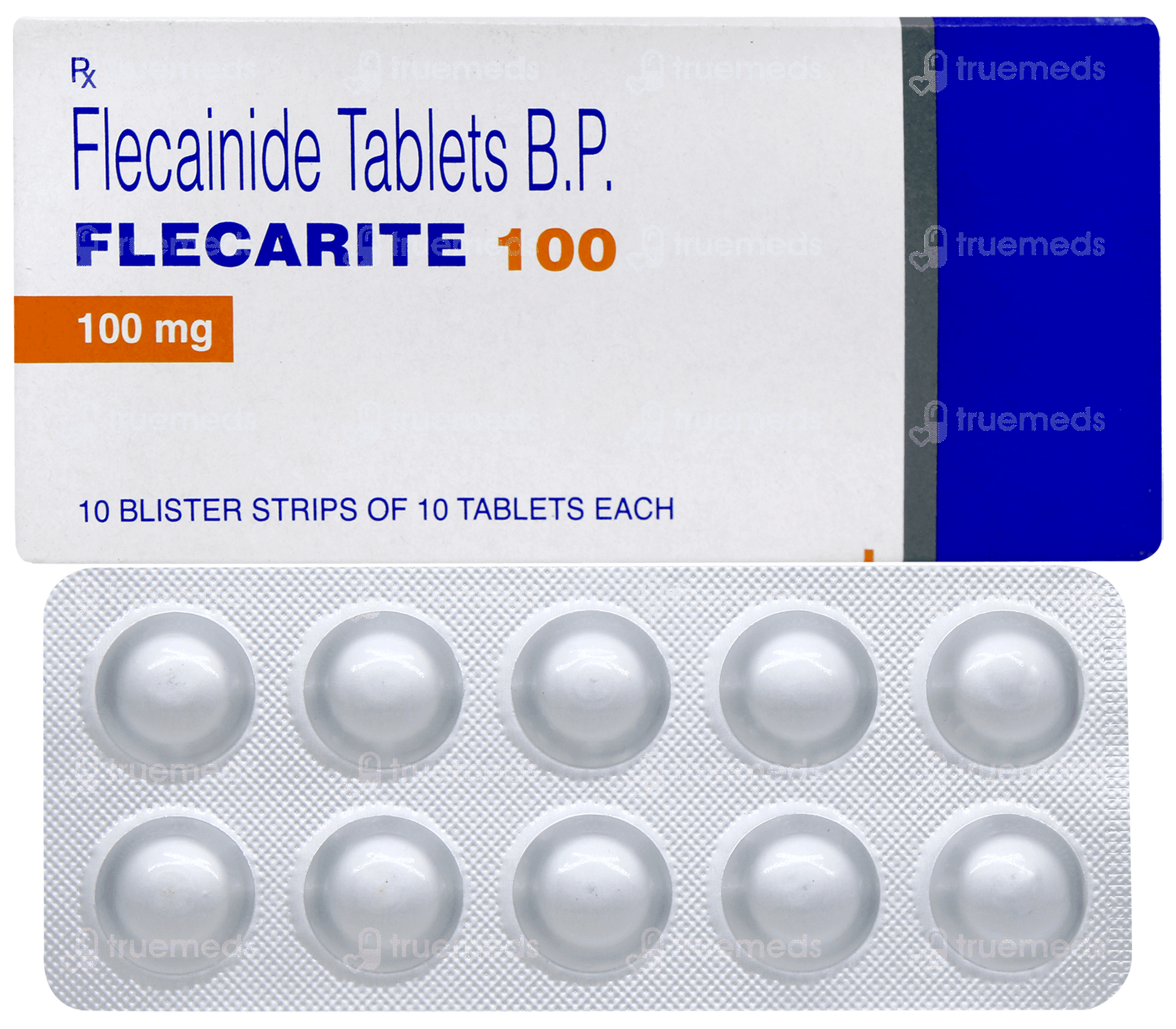 Flecarite 100 MG | Order Flecarite 100 MG Tablet Online at Truemeds